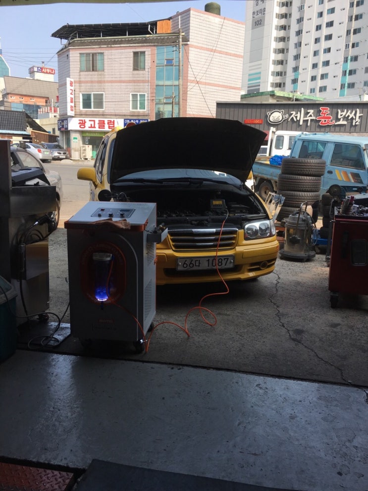 트라제xg vgt 매연과대 인젝터 교환 : 네이버 블로그