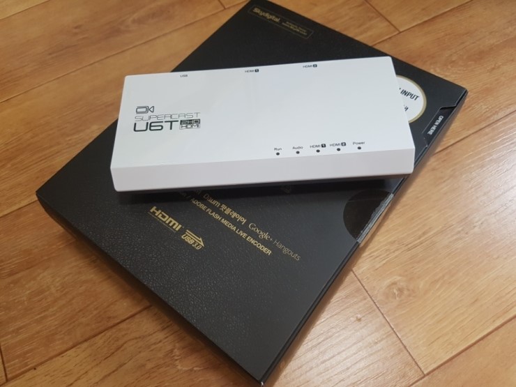 슈퍼캐스트 U6T캡쳐보드 구입하다. : 네이버 블로그