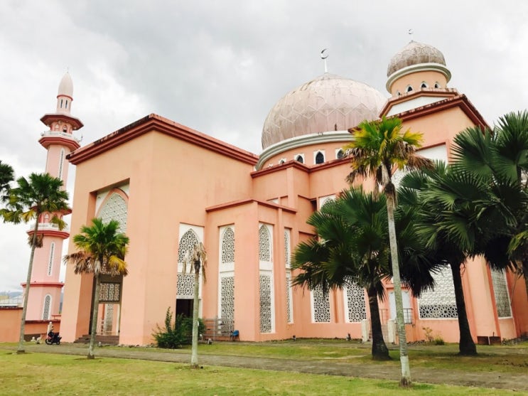 코타키나발루 가볼만한곳, 핑크모스크(UMS Mosque) : 네이버 블로그