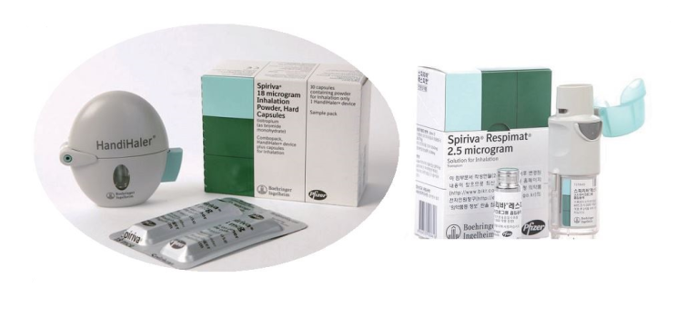 Long-acting muscarinic antagonist(LAMA) inhaler, 스피리바, 씨브리, 에클리라, 인크루즈 ...