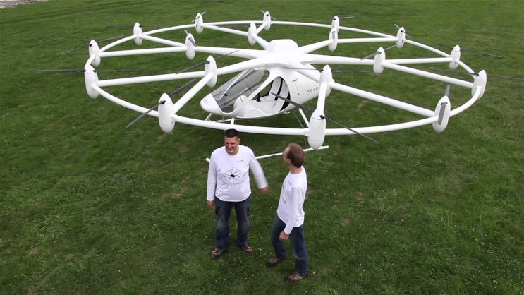 독일의 에어택시 - 볼로콥터(Volocopter VC200) : 네이버 블로그