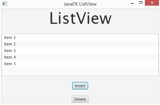 (JavaFX) JavaFX 구조(Stage, Scene, Parent)와 ListView 추가, 삭제 : 네이버 블로그