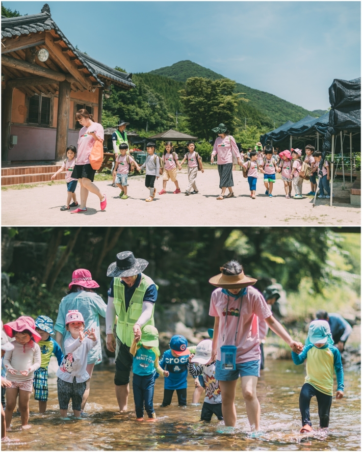 딸기봐봐거제 놀이학교 딸기봐봐 거제원 하천생태체험 네이버 블로그