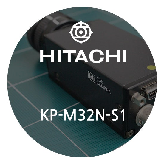 CAM / 카메라 / 산업용_카메라 / HITACHI DENSHI / CCD CAMERA / KP-M32N-S1 KP M32N ...