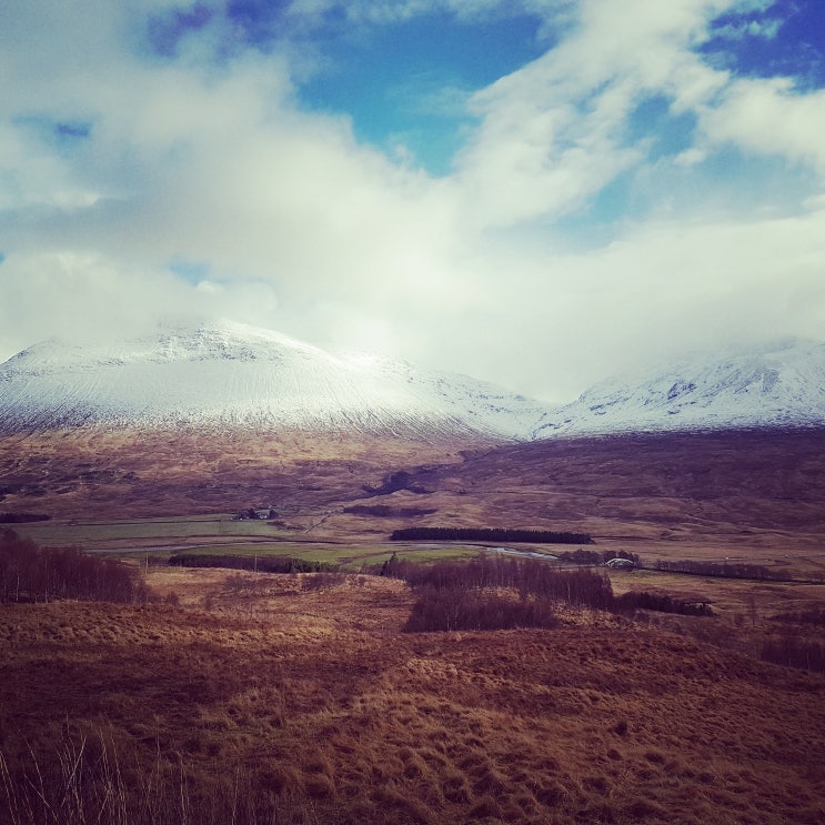스코틀랜드여행 하이랜드 스카이섬 1일차 글렌오글 Glenogle, 로치 툴라 뷰 포인트 Loch Tulla Viewpoint ...