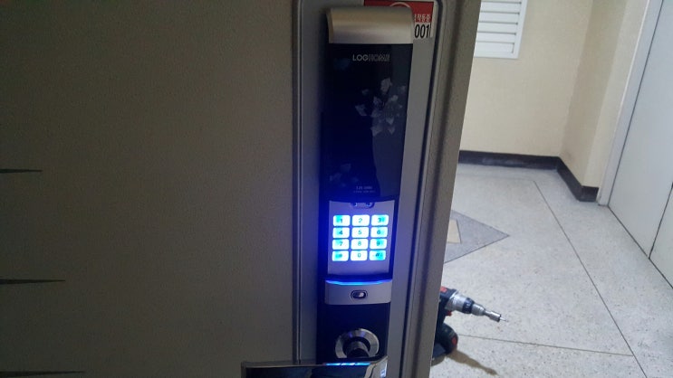 경기광주열쇠 현관문 디지털도어락 고장 에버넷 LH1000 수리 설치 : 네이버 블로그