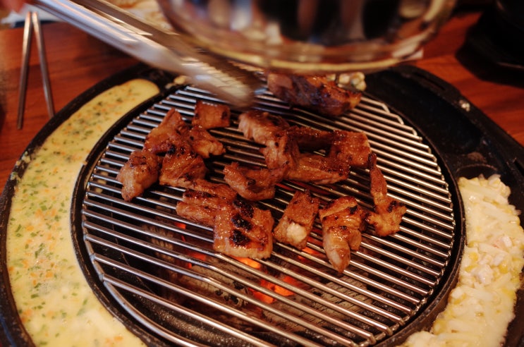 [모란역고기집] 돼지갈비도, 삼겹살도 착한가격! 성남동 태능숯불갈비 : 네이버 블로그