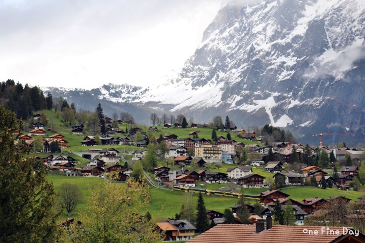 스위스여행: 그린델발트 그룬드(grindelwald grund) 에서 사진놀이♬ : 네이버 블로그