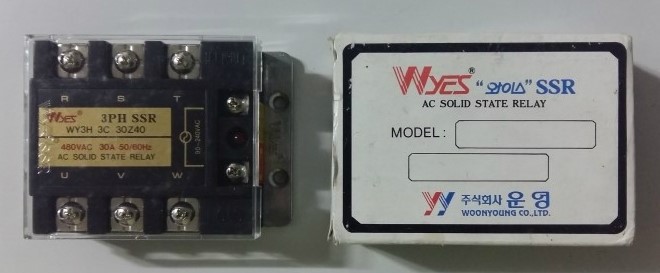 WY3H3C30Z40, WY3H3C40Z40 SSR 무접점릴레이 (운영 Wyes) : 네이버 블로그