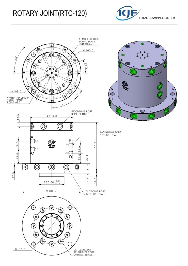 *광휘클램프* Rotary joint RTC-120 : 네이버 블로그