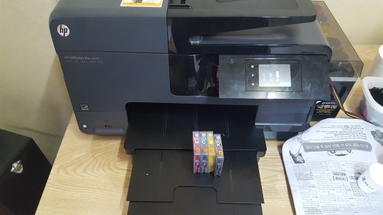 마산 산호동 HP 8640 무한잉크 수리 카트리지 교체 ───── : 네이버 블로그