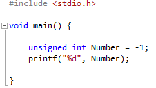 C언어 unsigned 자료형에 대해서 : 네이버 블로그