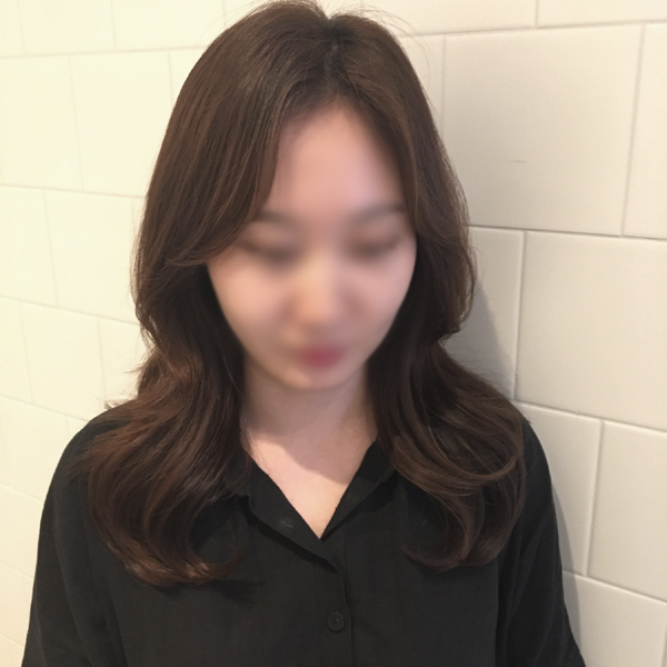 중간머리 레이어드컷 풍성한 S컬펌과 함께 : 네이버 블로그