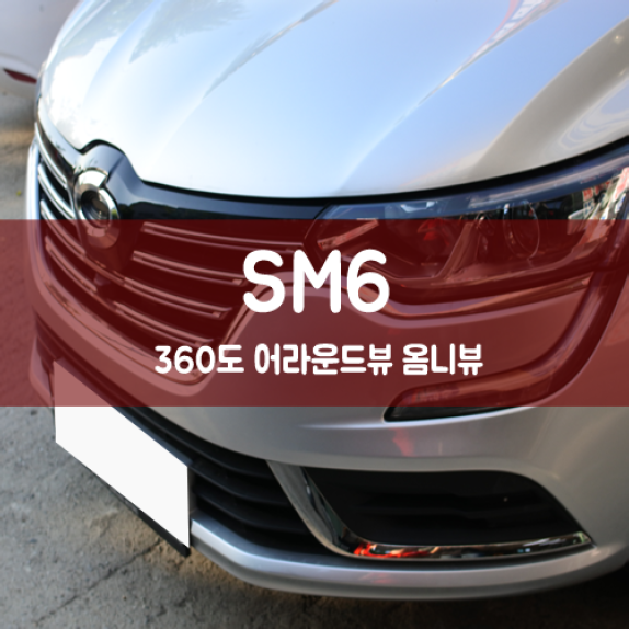 [대전 어라운드뷰] SM6 360도 어라운드뷰 옴니뷰 장착 후기 : 네이버 블로그