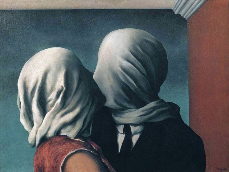 René Magritte - The Lovers II (1928) : 네이버 블로그