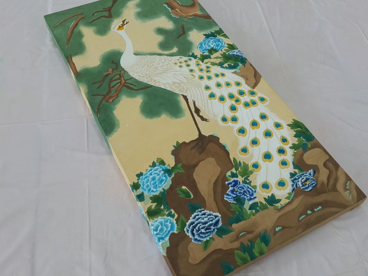 부산 채색화 배우기 화조도 부산민화 부산취미미술 성인미술 부산한국화화실 부산채색화화실 화명동화실