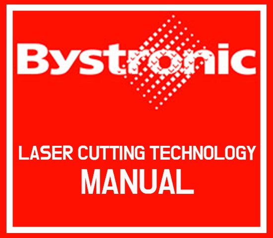 BYSTRONIC / LASER CUTTING TECHNOLOGY / MANUAL / 바이스트로닉 / 매뉴얼 / 레이저 장비 ...