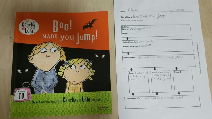[Charlie and Lola] 23. Boo! Made you jump! : 네이버 블로그