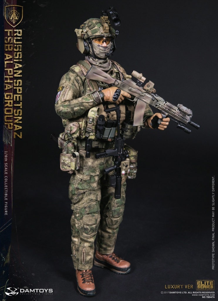 DAMTOYS : 1/6 RUSSIAN SPETSNAZ FSB ALPHA GROUP (LUXURY VER) : 네이버 블로그