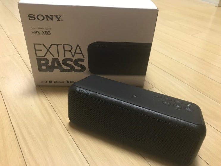소니 SRS-XB3 블루투스 스피커 추천 : 네이버 블로그