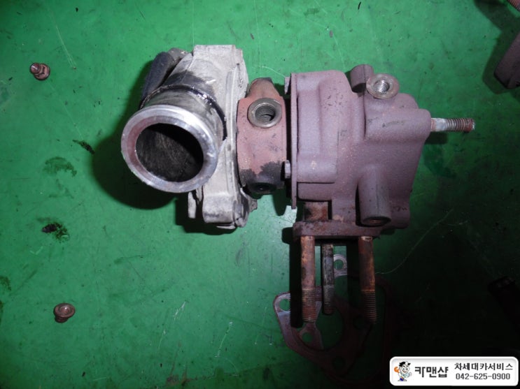 포터2 터보 차저 Turbo Charger 교체 수리 소음 출력부족 연비저하차세대카서비스대전 카맨샵 카젠 오정점
