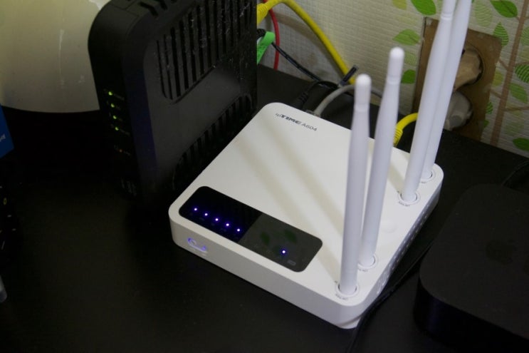 유무선공유기 ipTIME A604 후기 :: 박스 개봉기 / 설치 사용기 : 네이버 블로그