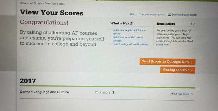 AP 독일어 시험 후기 (2개월 수업 후기) _ 2017.5.5 : 네이버 블로그