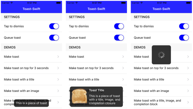 [github][iOS][swift] Toast 라이브러리2 :) URL : 네이버 블로그