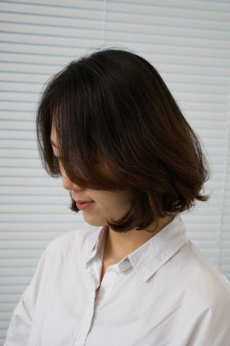 수원미용실☞세련된 단발 C컬펌 신동미용실소노헤어 네이버 블로그