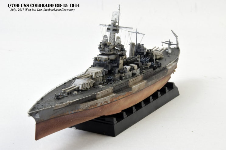 1/700 BB-45 USS Colorado 1944 : 네이버 블로그