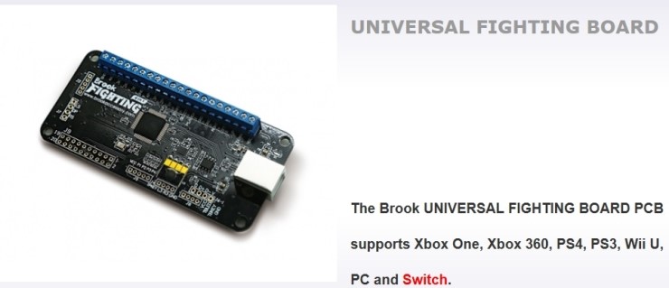 Brook Universal Fighting Board 닌텐도 스위치 지원 (Brook UFB Compatible with ...