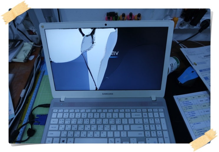 NT500R5K-K82W 액정교체 : 네이버 블로그