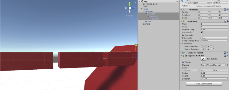 [유니티] Character Joint: 캐릭터에 물리효과를 받는 본 추가하기 : 네이버 블로그
