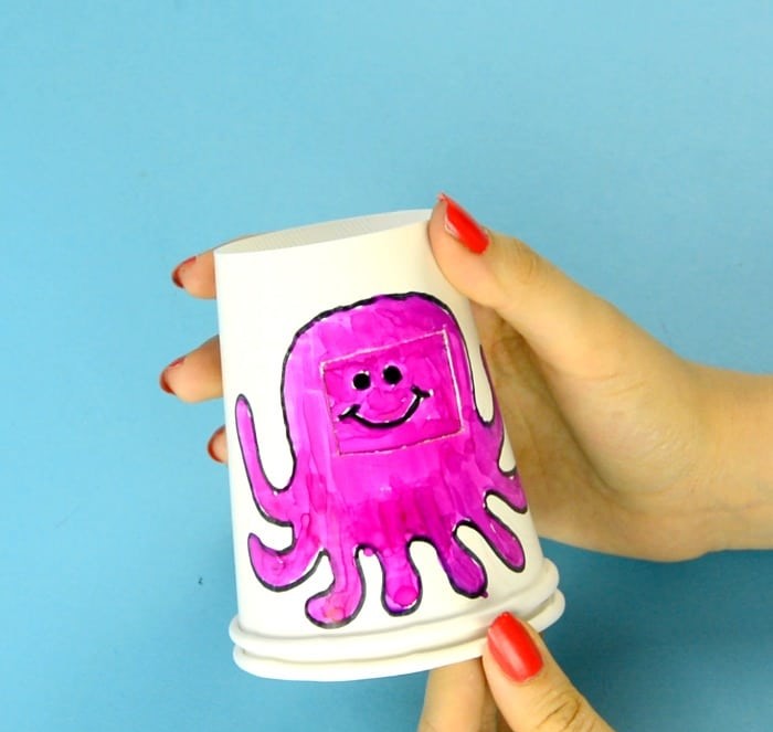 5세~컵으로 감정을 표현하는 문어만들기 ㅣ 엄마표영어미술 : Emotion Changing Paper Cup Octopus ...