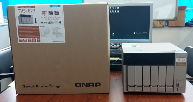 QNAP 고급형 기업용NAS TVS-673-16G 구축후기 : 네이버 블로그