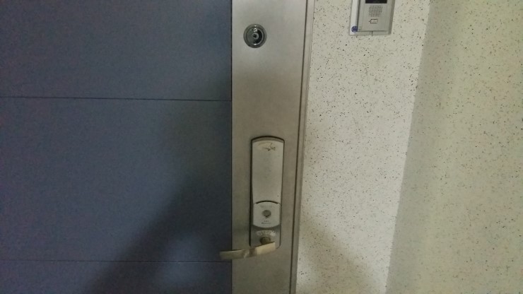 인천도어락 원당동열쇠 원당자이아파트 오래된 게이트맨 번호키 교체 설치하기 네이버 블로그