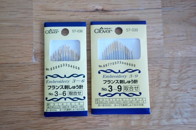 프랑스자수 바늘 종류와 선택방법 : 네이버 블로그