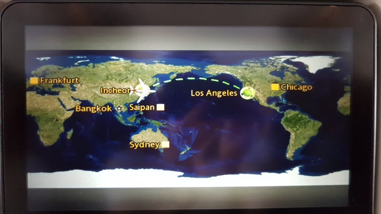 [패키지여행-출발] 인천-LA 아시아나항공 OZ202/OZ203 A380 탑승 후기 : 네이버 블로그