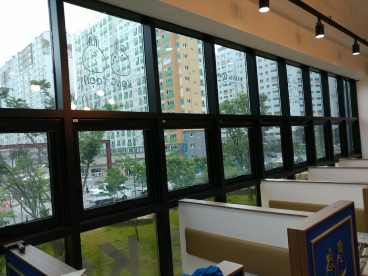 순천 카스타일 순천 오천지구 건물 썬팅 넥스필 열차단율 90 썬팅 카페 열차단 썬팅 실내 유리 썬팅 순천썬팅