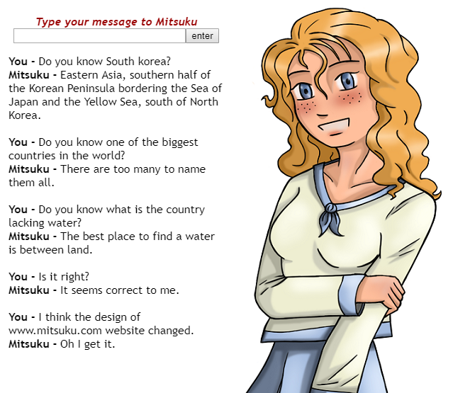 일본 인공지능 Mitsuku와 영어로 대화하기 3탄 : 네이버 블로그