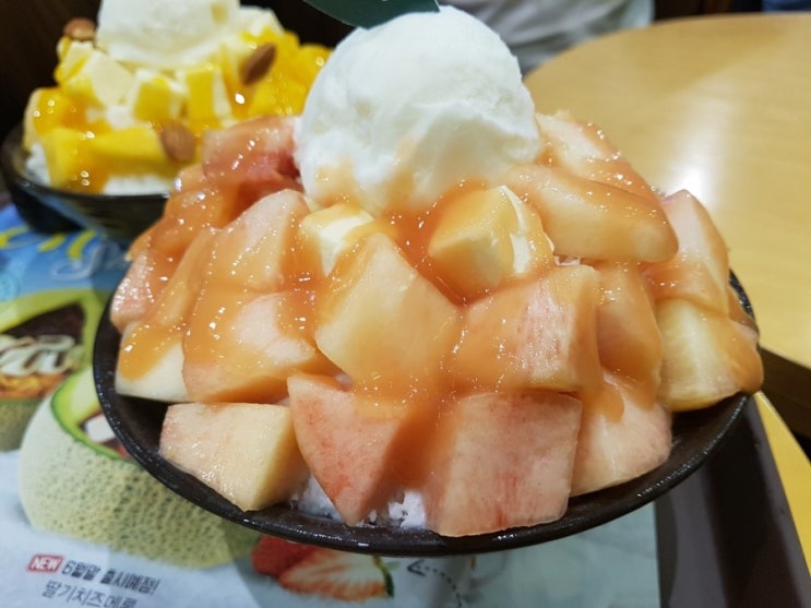 아산 설빙복숭아설빙애플망고치즈설빙딸기치즈메론설빙인절미설빙인절미토스트쌍쌍치즈가래떡바바리안츄러스지중해마을탕정점
