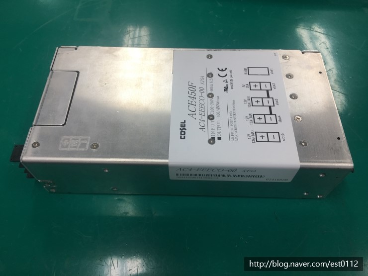 COSEL ACE450F AC4-EEECO-00 XTSA UF3000 Power Supply : 네이버 블로그