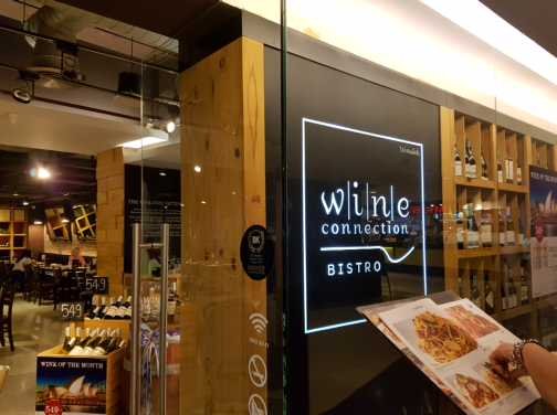 방콕 이탈리안 맛집, 실롬 컴플렉스 Silom complex 쇼핑몰의 와인 커넥션 비스트로 Wine connection ...