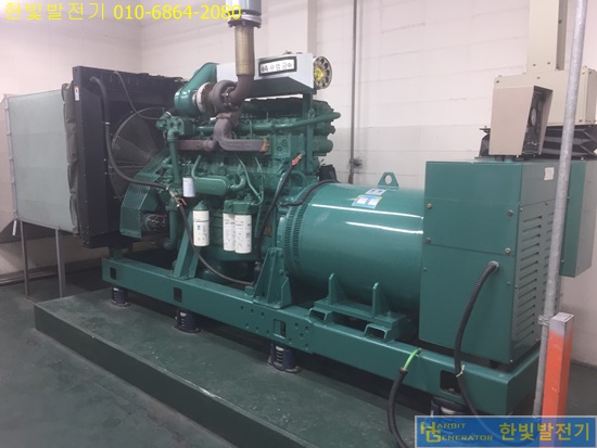 경기도 부천시 범박동 0000000 아파트, VOLVO TWD1630G 400KW, 소모품교체, 냉각수펌프 수리, 볼밸브 교체 ...