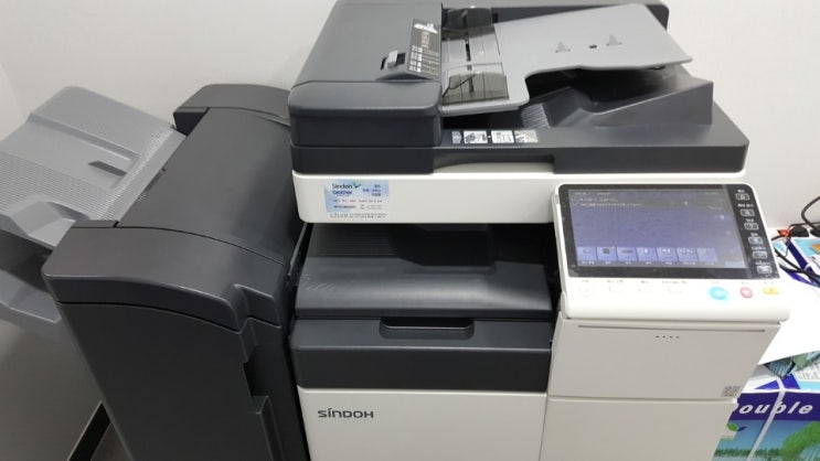 [강서구 컬러복합기 렌탈] 연구원에 설치한 A3컬러복합기 신도리코 D410s : 네이버 블로그