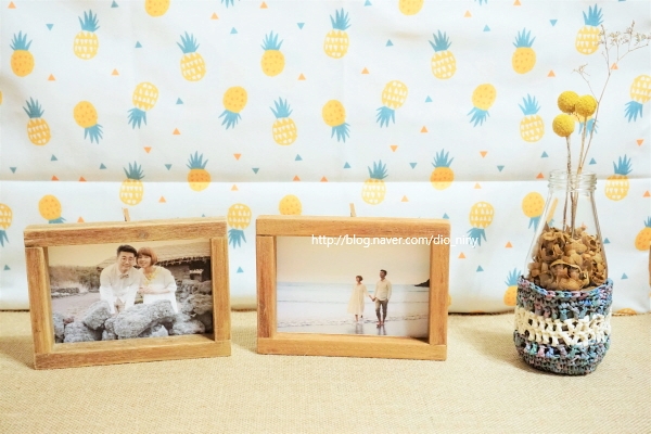 자투리 나무로 나무액자 만들기 : 네이버 블로그