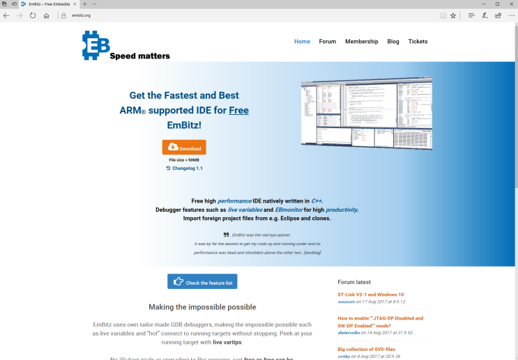 Embitz 1.1 다운로드하기 : 네이버 블로그