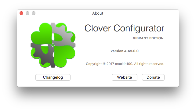 [Mac] 클로버 컨피규레이터 4.49.0.0(Clover Configurator) 업데이트 : 네이버 블로그