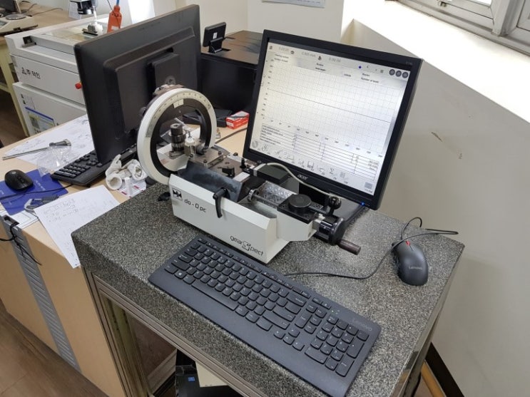 기어측정기 - GEARSPECT사 세계적 베스트셀러 모델 DO 0 PC 소개 / 스퍼,헬리컬,웜,웜휠 등 빠르고 정확한 측정 가능 (태창트레이딩) : 네이버 블로그