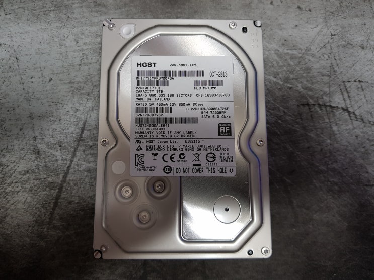 HGST Ultrastar 7K4000 HUS724030ALE641 (0F17731) 3TB 64MB Cache 7200RPM ...